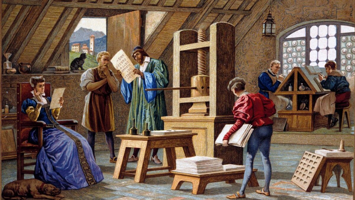 The Printing Press: How One Invention Changed the World – Platform for ...